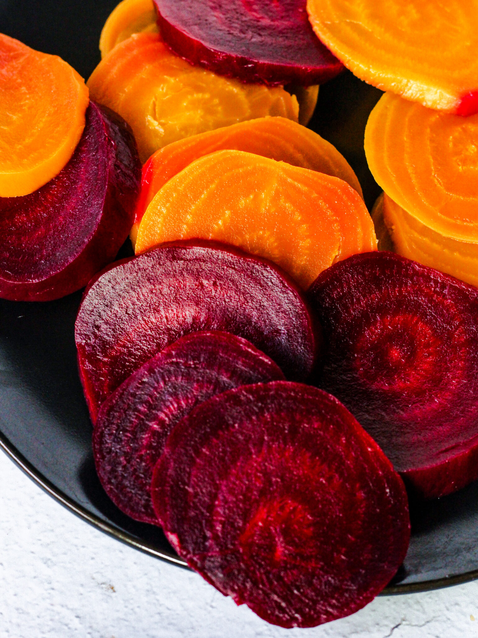 Roasted Beet Crostini | Beet Toasts with Almond Dukkah - Mom Under Pressure